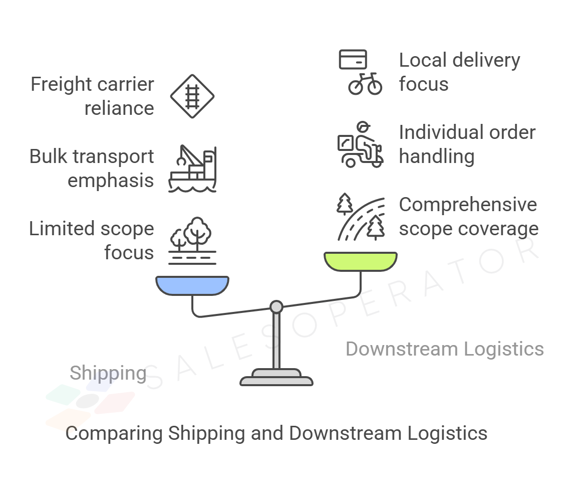 Downstream Logistics vs Shipping: Key Differences Explained